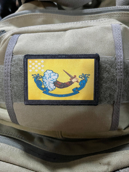 Resistance to Tyrants is Obedience to God 1776 Morale Patch | Custom Velcro Morale Patches