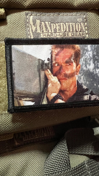 Schwarzenegger Commando Movie Morale Patch | Custom Hook and Loop Fastener Morale Patches