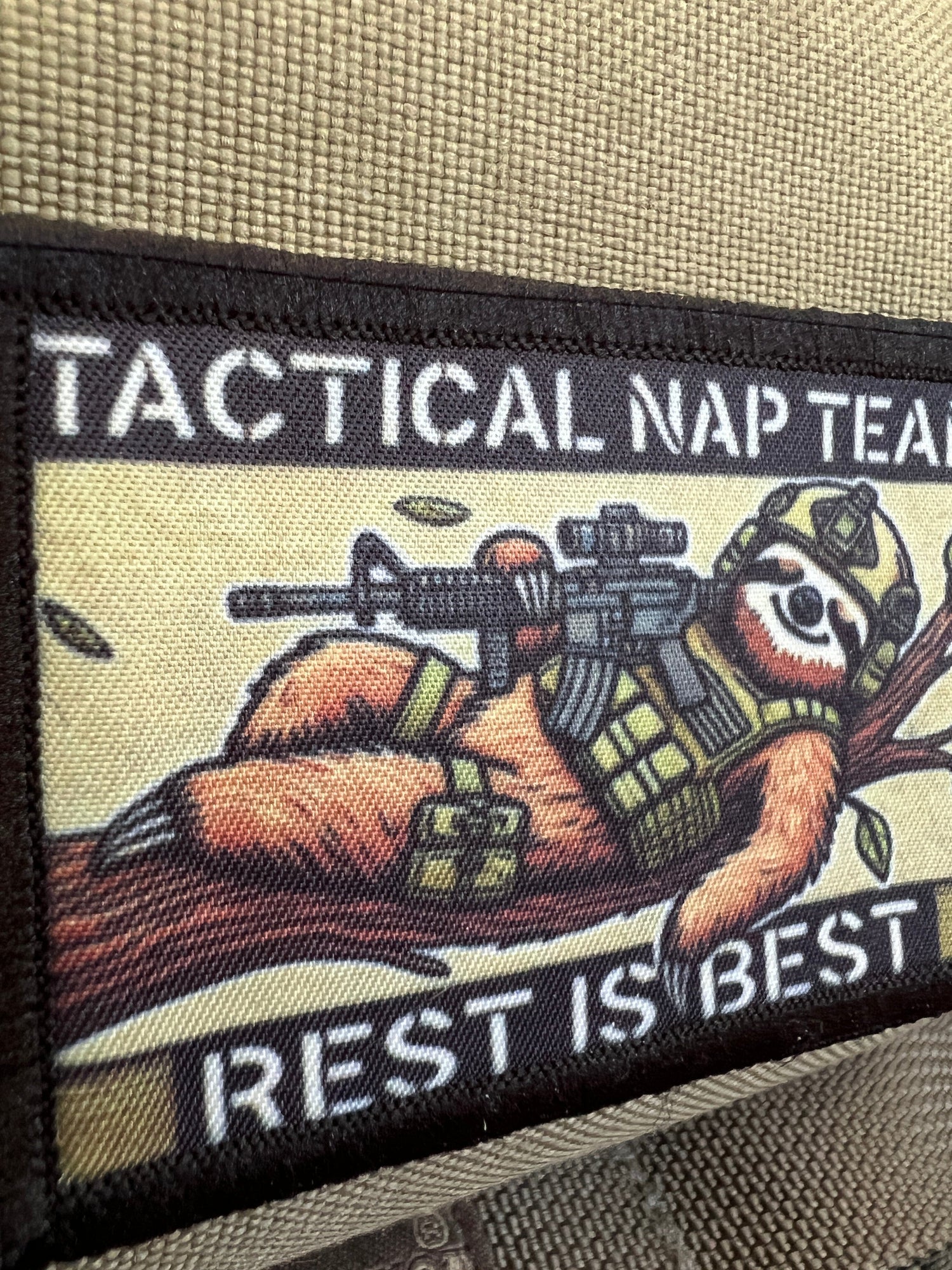 Join the Tactical Nap Team with the Morale Patch by Redheaded Producti ...