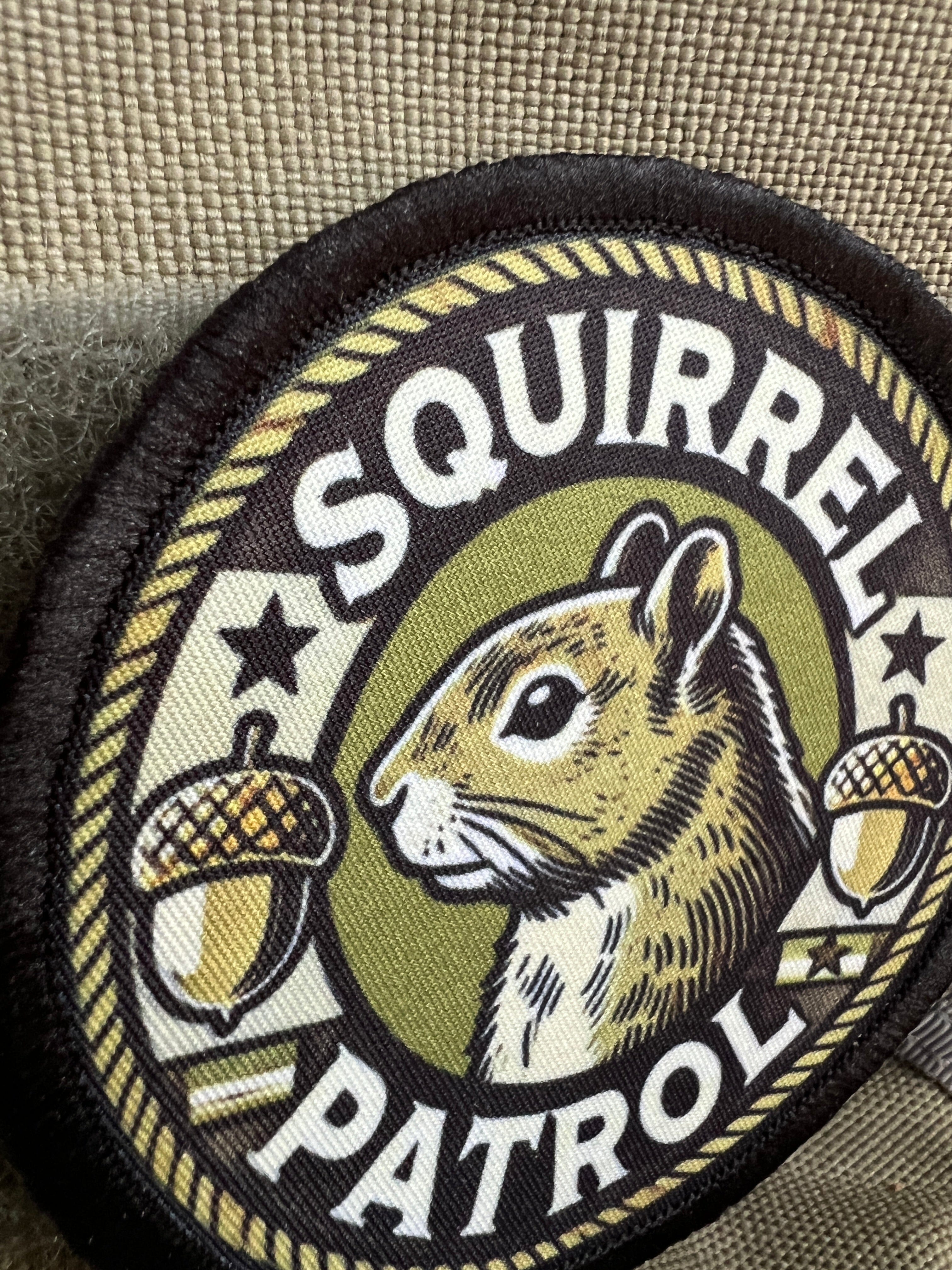 Squirrel Patrol with the New Morale Patch by Redheaded Productions