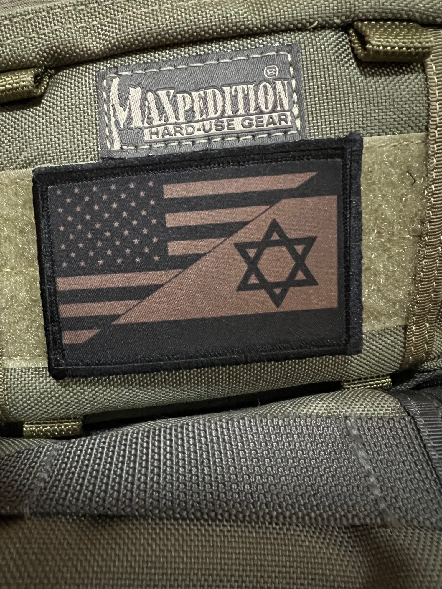Standing Strong: The Subdued Israel-USA Flags Morale Patch – Redheaded ...