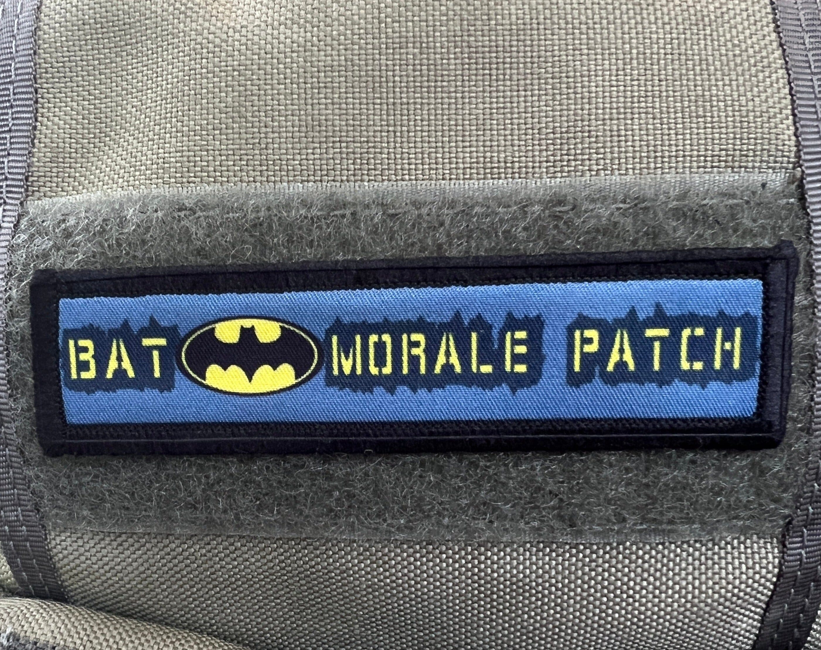 Why the "Bat Morale Patch" is a Must-Have for Batman Fans and Gear Ent ...