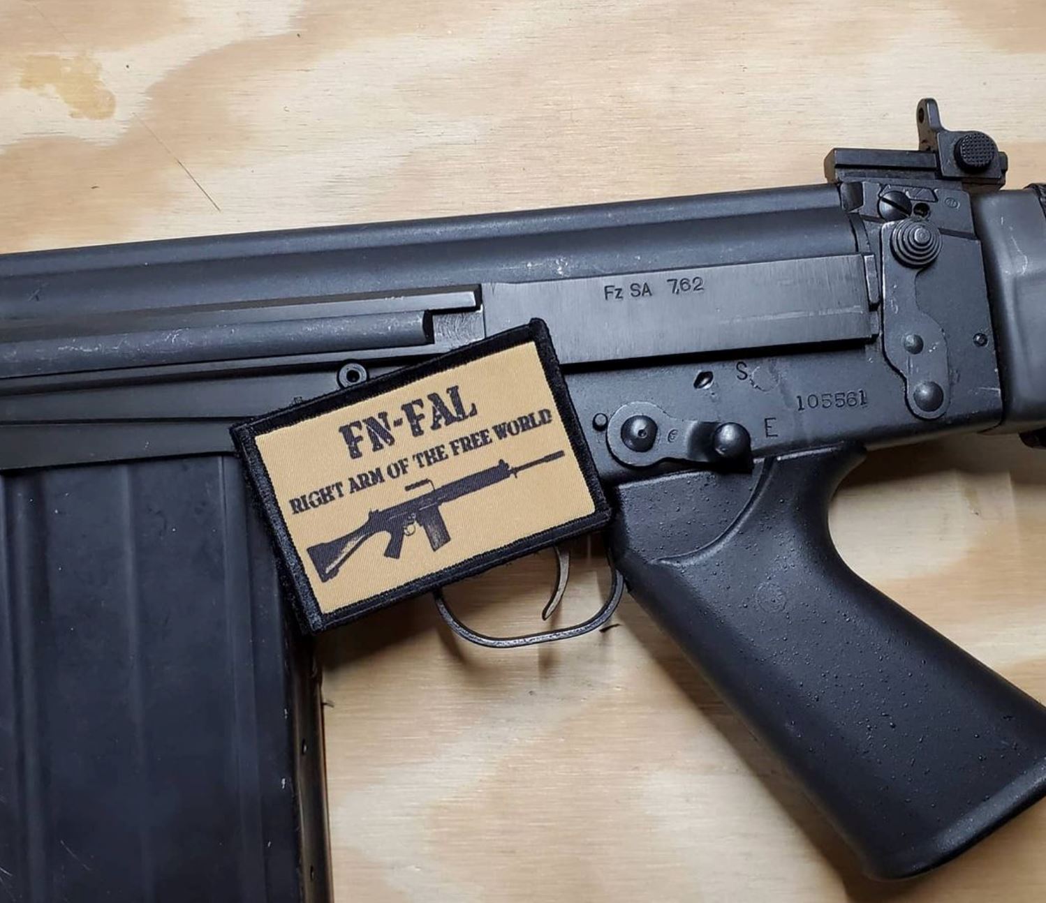 FAL L1A1 Morale Patches and More – Redheaded Productions