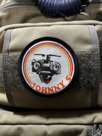 3" Johnny 5 Morale Patch | Custom Velcro Morale Patches