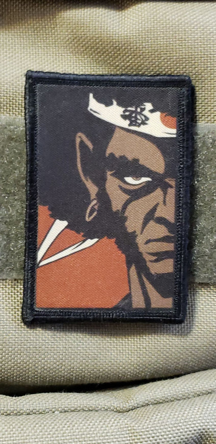 Afro Samurai Morale Patch | Custom Hook and Loop Fastener Morale Patches