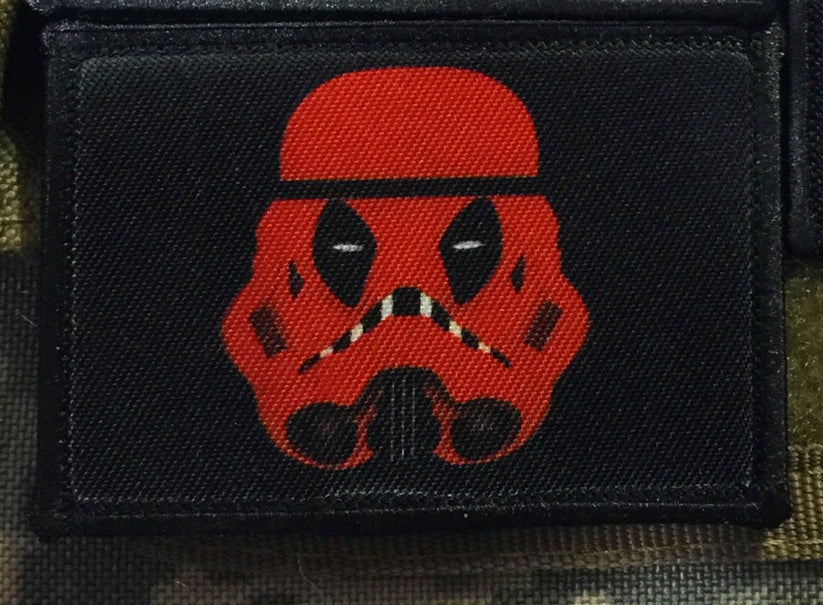 Deadpool Stormtrooper 2x3 Morale Patch – Redheaded Productions
