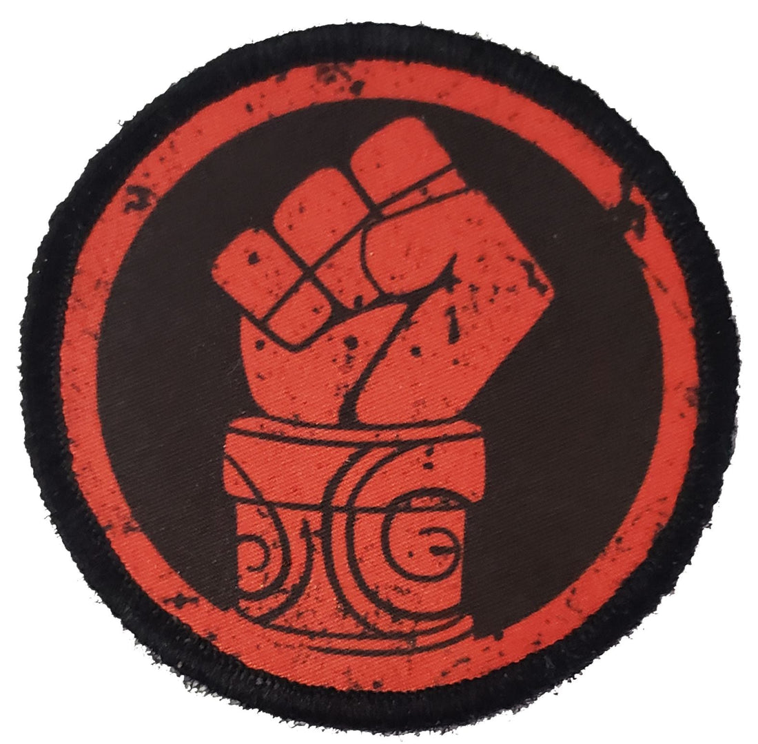 Hellboy Fist / Right Hand of Doom Morale Patch – Redheaded Productions