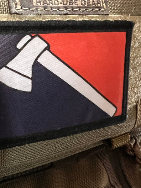 Major League Axe Throwing Morale Patch | Custom Velcro Morale Patches