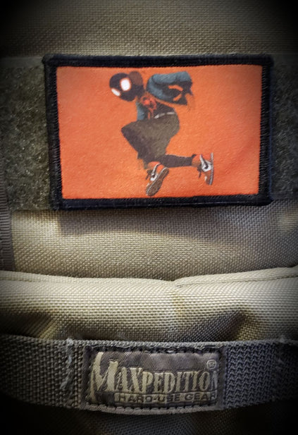 Miles Morales as Spider Man Morale Patch | Custom Velcro Morale Patches