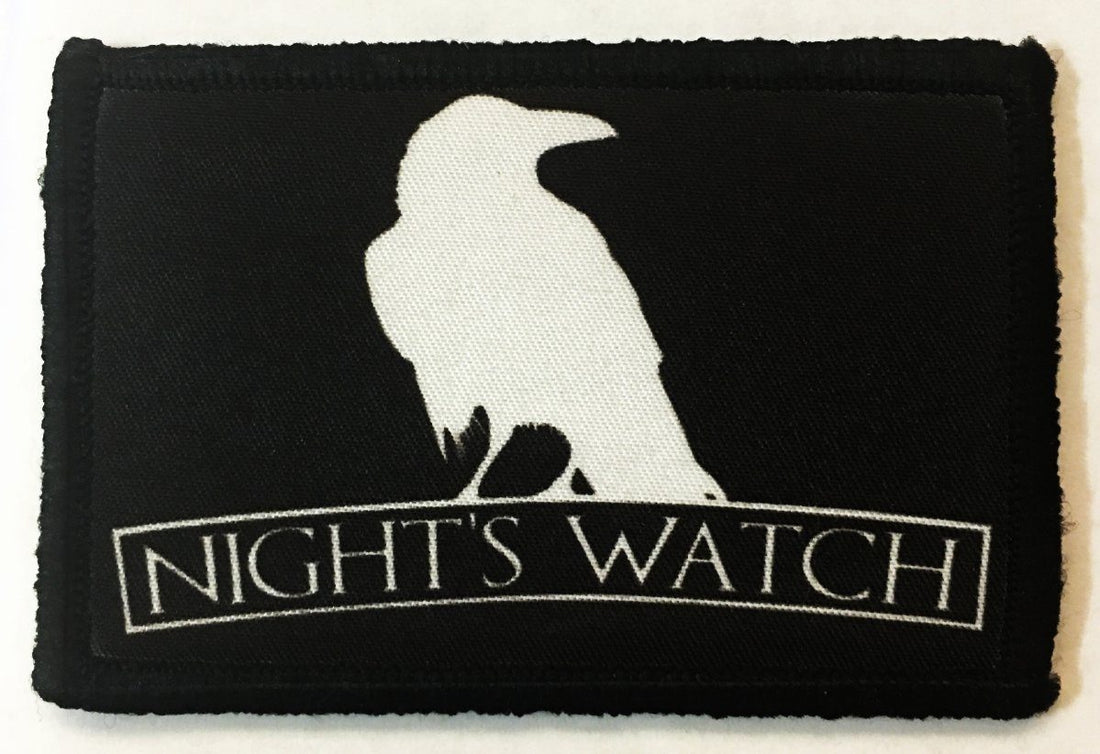 Nights Watch Game of Thrones Morale Patch – Redheaded Productions