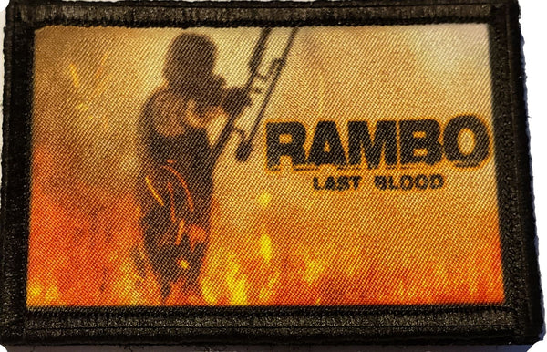 Rambo Last Blood Morale Patch | Custom Velcro Morale Patches