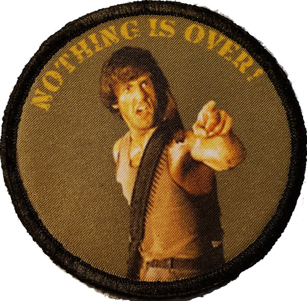 Rambo "Nothing Is Over" First Blood Morale Patch | Custom Velcro Morale ...