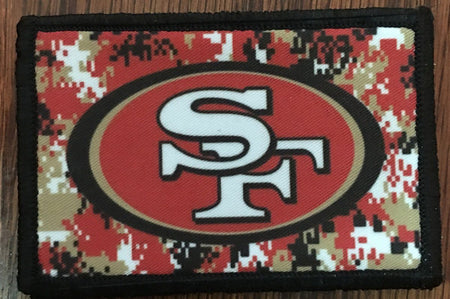 San Francisco 49ers Morale Patch | Custom Velcro Morale Patches