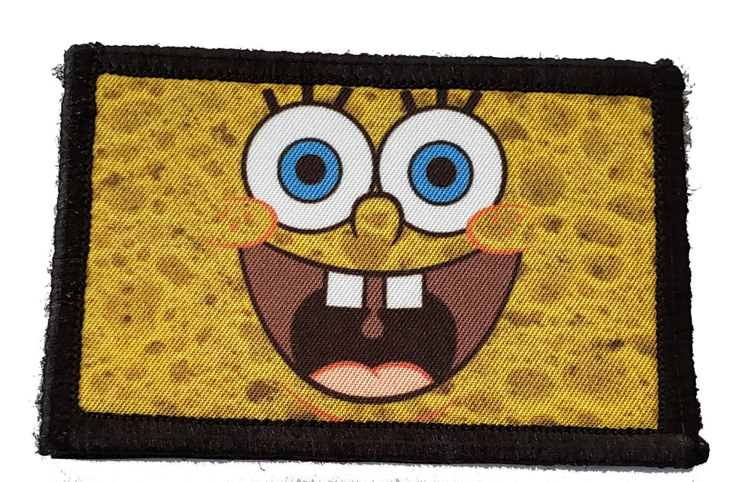 Spongebob Squarepants Face Morale Patch – Redheaded Productions