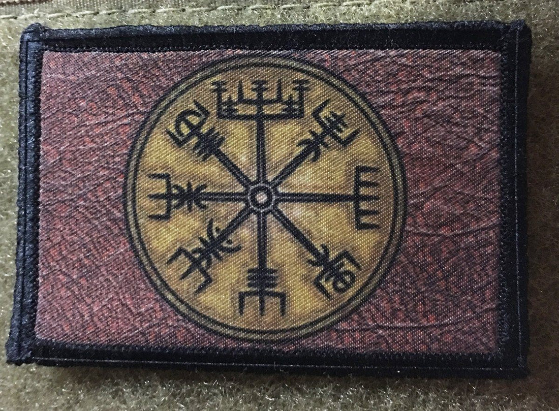 Viking Compass Morale Patch – Redheaded Productions